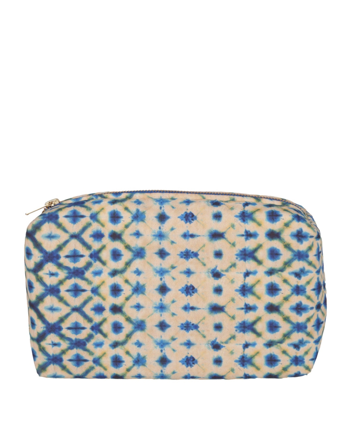 Click here for Designers Guild Shibori Cobalt Medium Toiletry Bag... prices