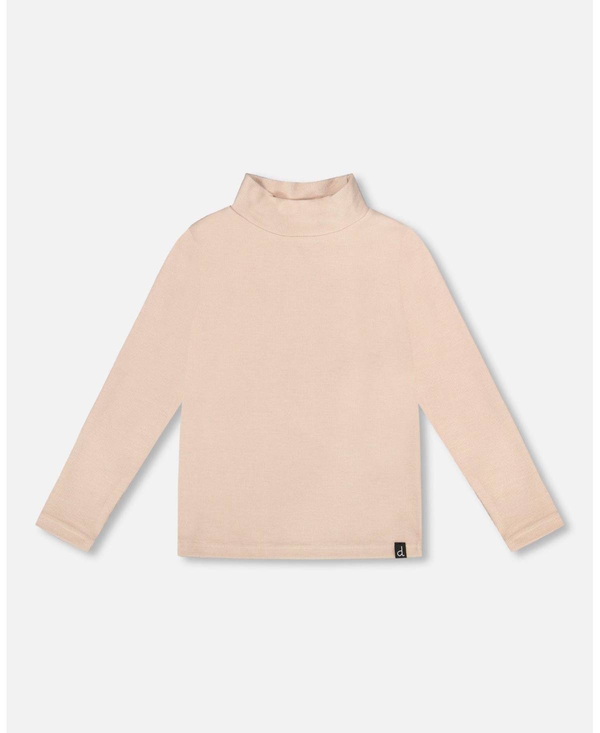 Click here for Deux par Deux Girl Super Soft Ribbed Mock Neck Top... prices