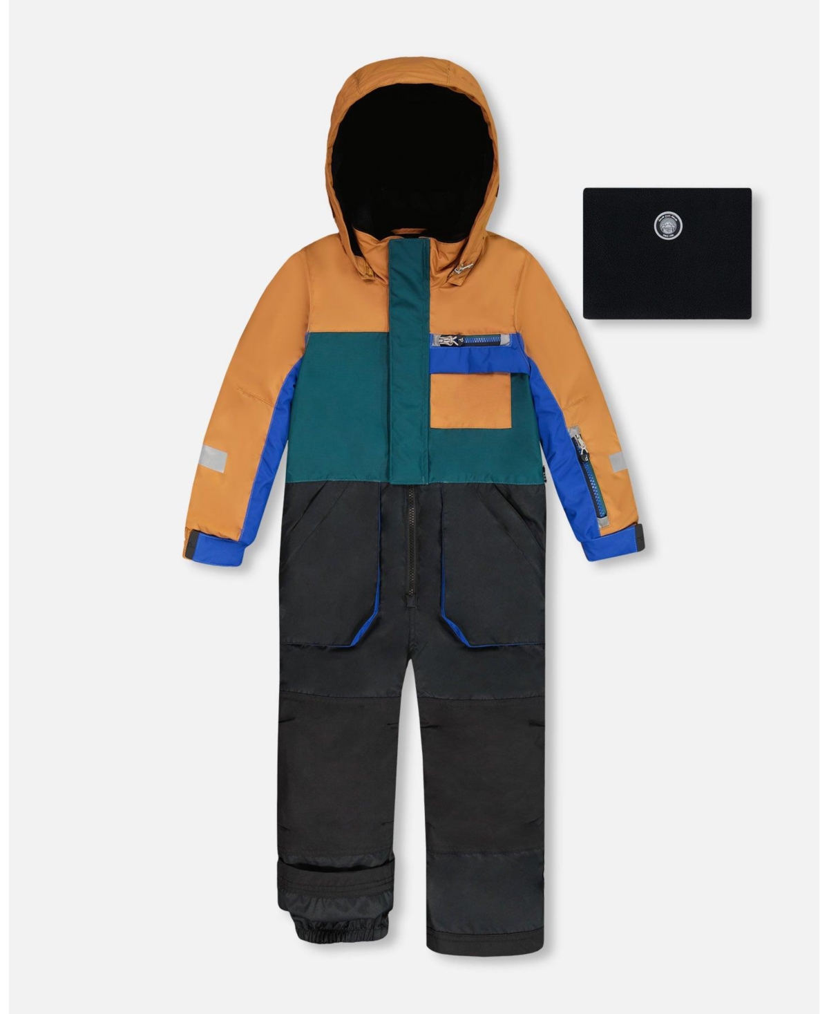 Click here for Deux par Deux Boy One-Piece Play Snowsuit Colorblo... prices