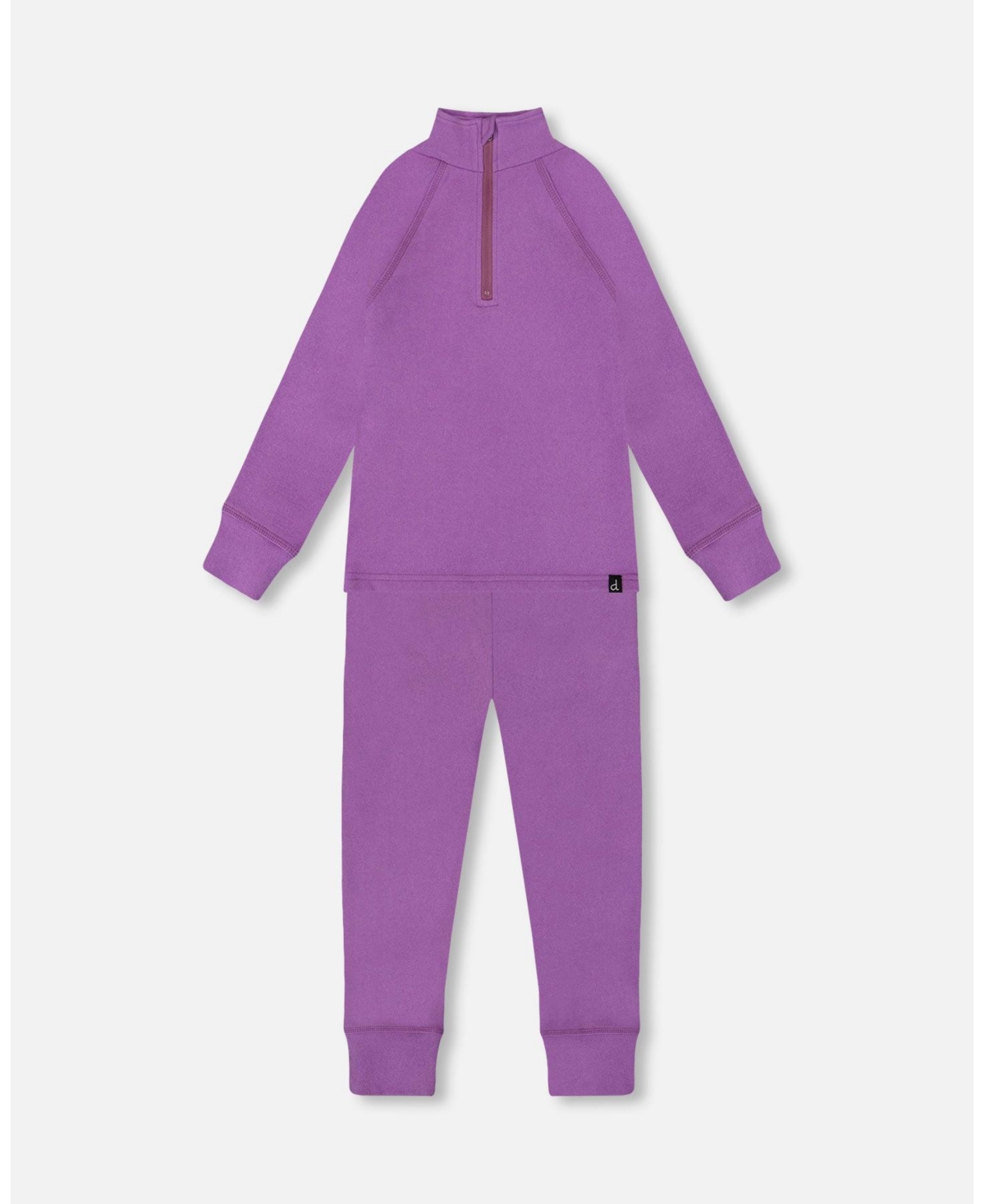 Click here for Deux par Deux Kids Unisex Two-Piece Thermal Underw... prices