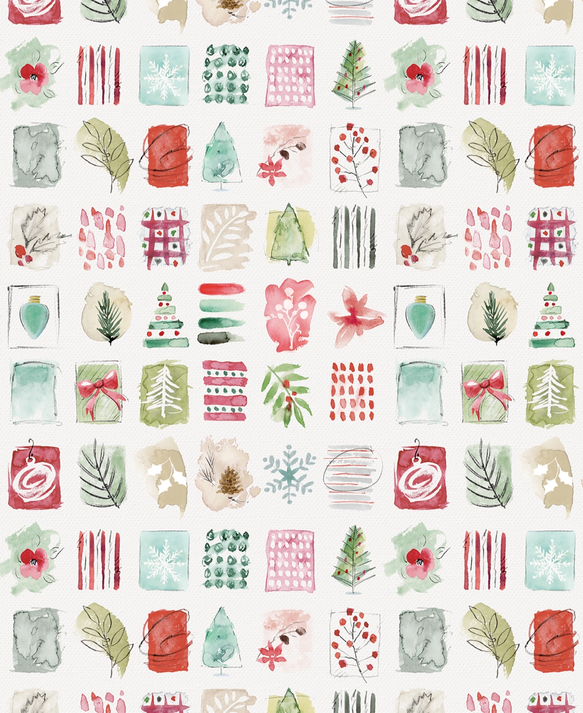 Click here for Punch Studio Winter Watercolor Holiday Gift Wrap... prices