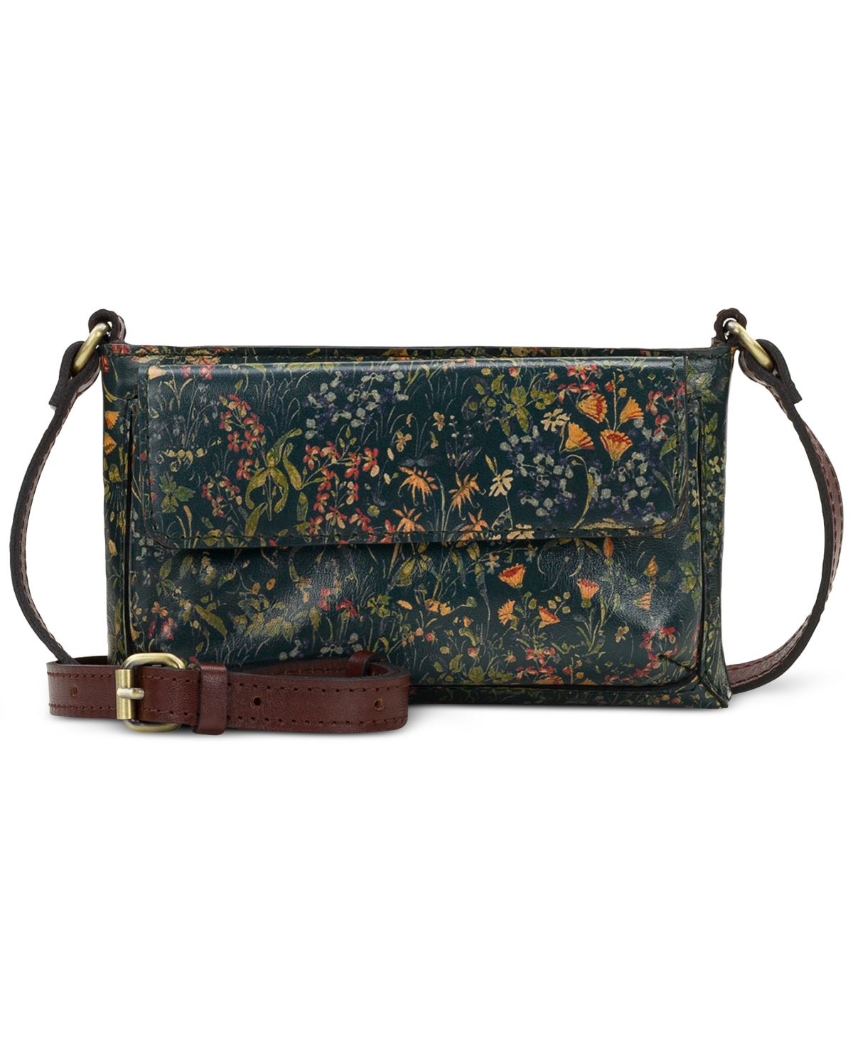 Click here for Patricia Nash Dovera Mini Leather Crossbody - Tusc... prices