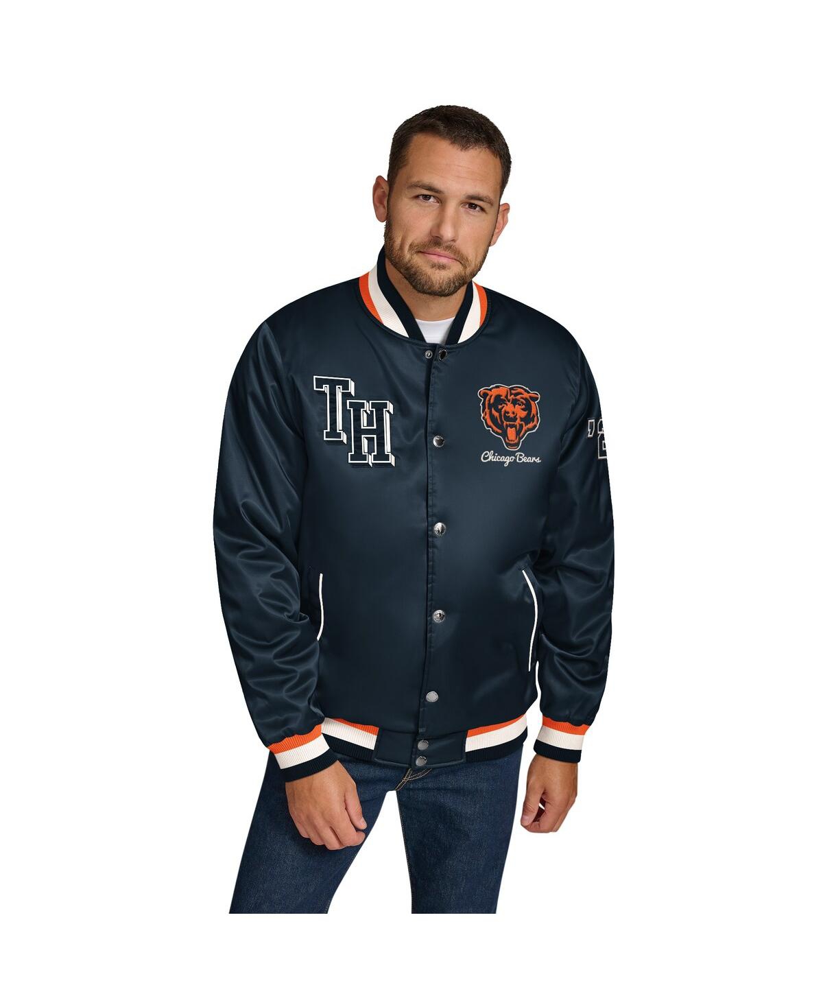 Click here for Tommy Hilfiger Mens Navy Chicago Bears Dante Full-... prices