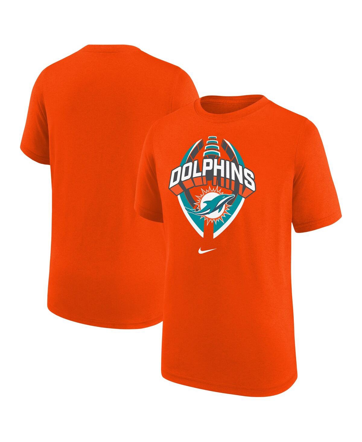 Click here for Nike Big Boys and Girls Orange Miami Dolphins Icon... prices