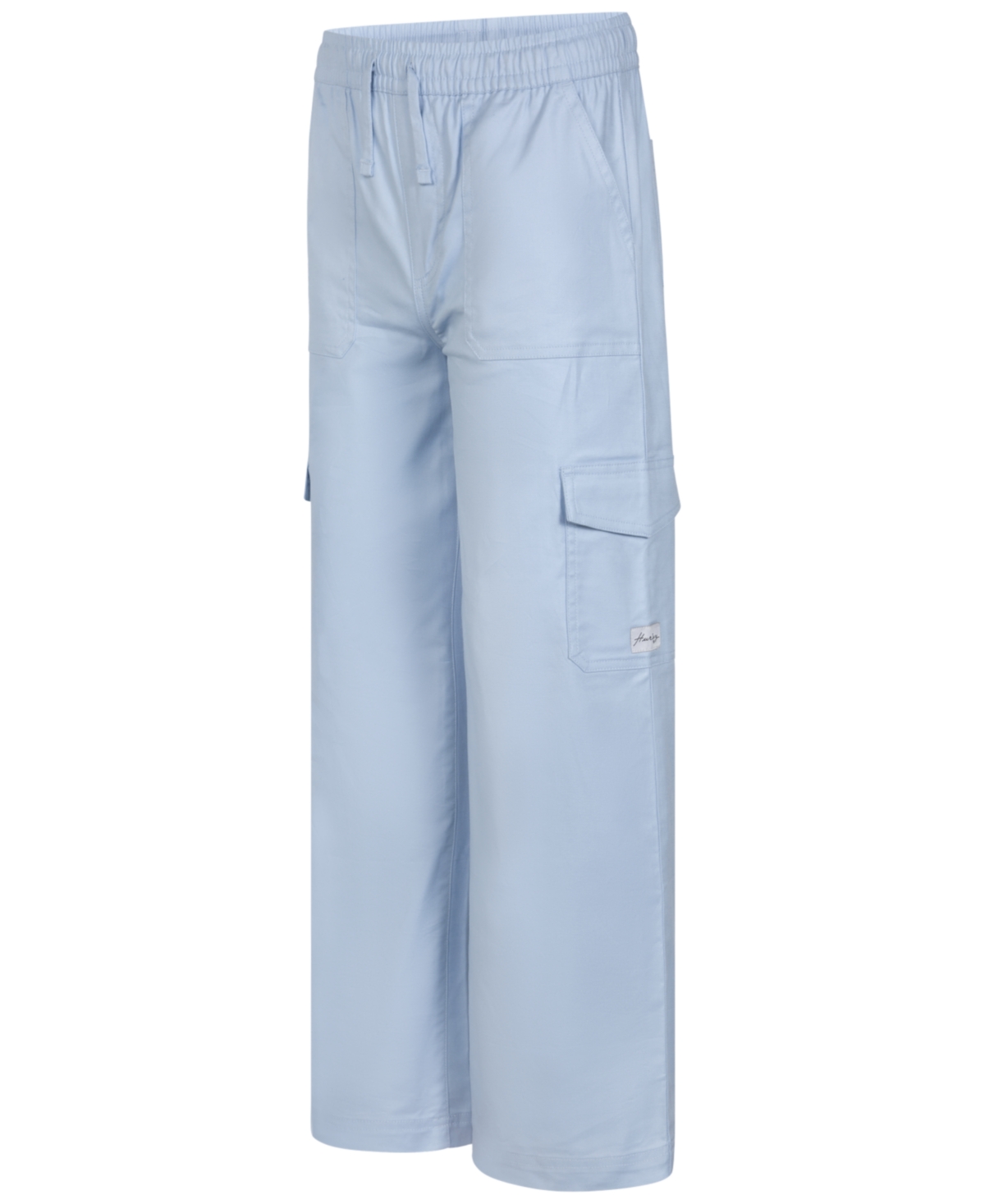 Click here for Hurley Big Girls Wide Leg Cargo Pants - Blue prices