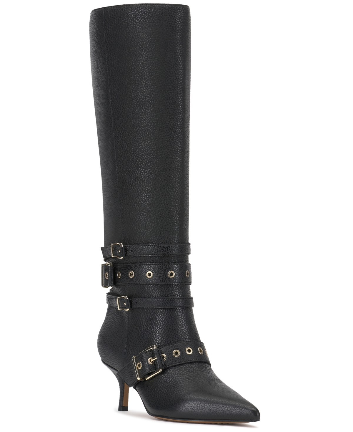 Click here for Vince Camuto Womens Tyleen Wide-Calf Knee-High Mot... prices