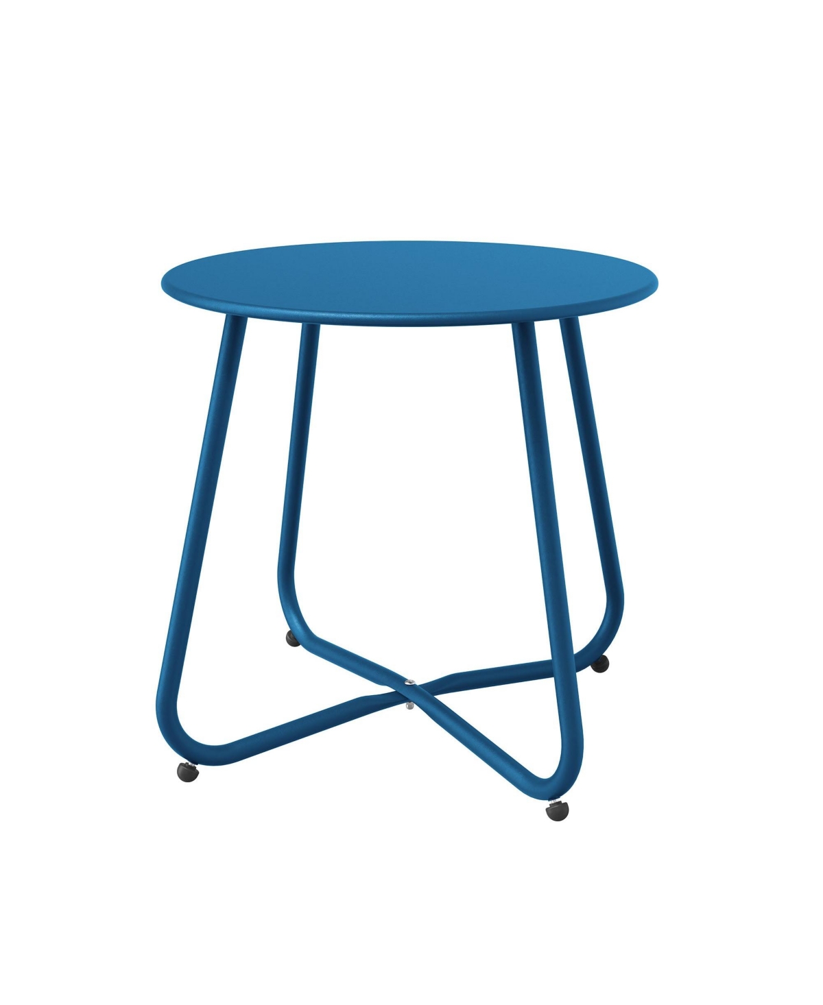 Click here for Mondawe 18 Galvanized Patio Steel Side Table Powde... prices