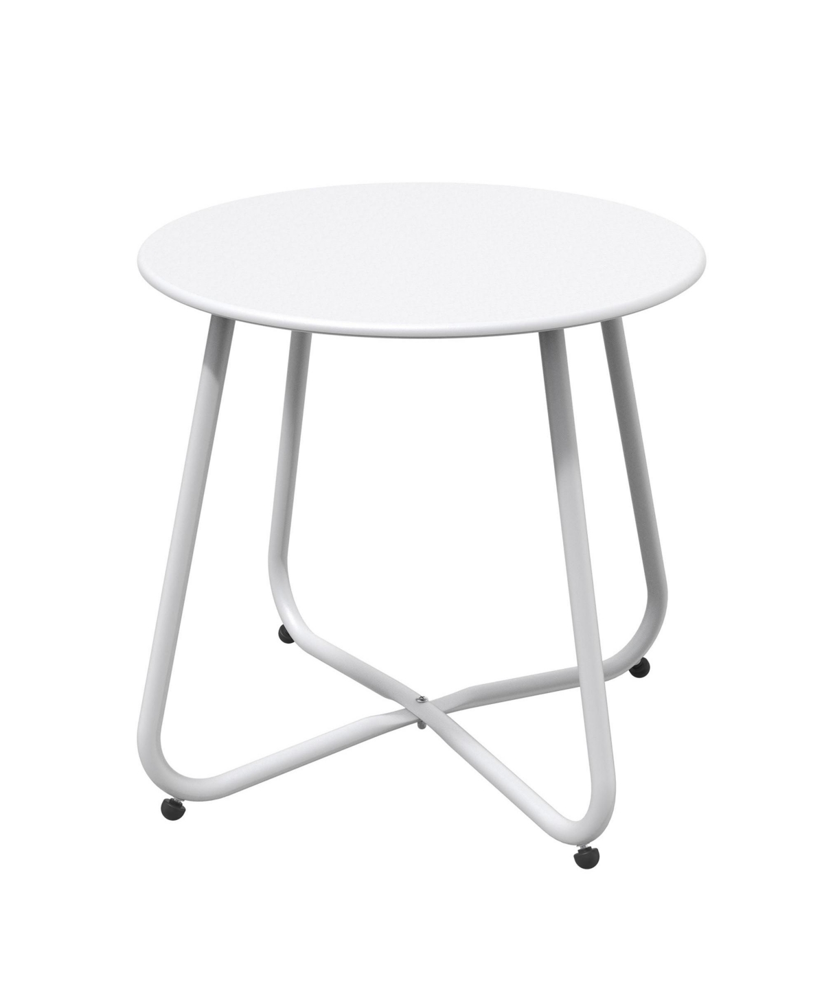 Click here for Mondawe 18 Galvanized Patio Steel Side Table Powde... prices