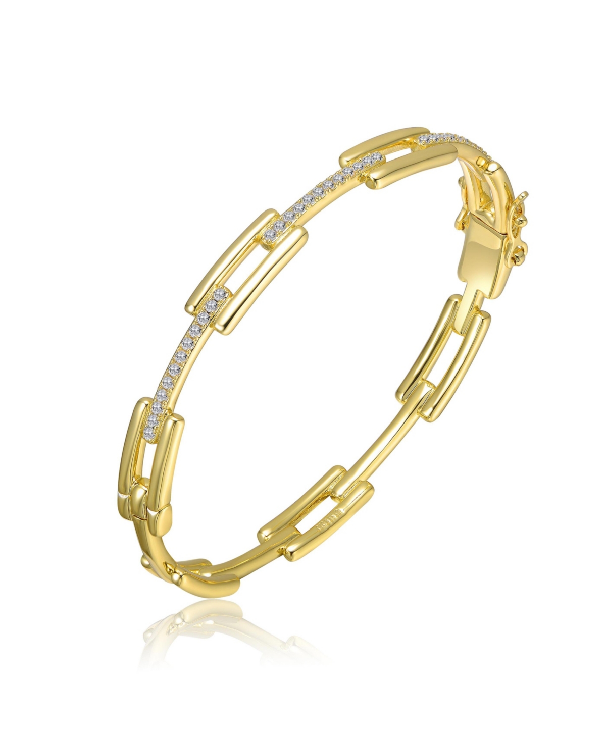 Click here for Rachel Glauber 14K Gold Plated with Clear Cubic Zi... prices