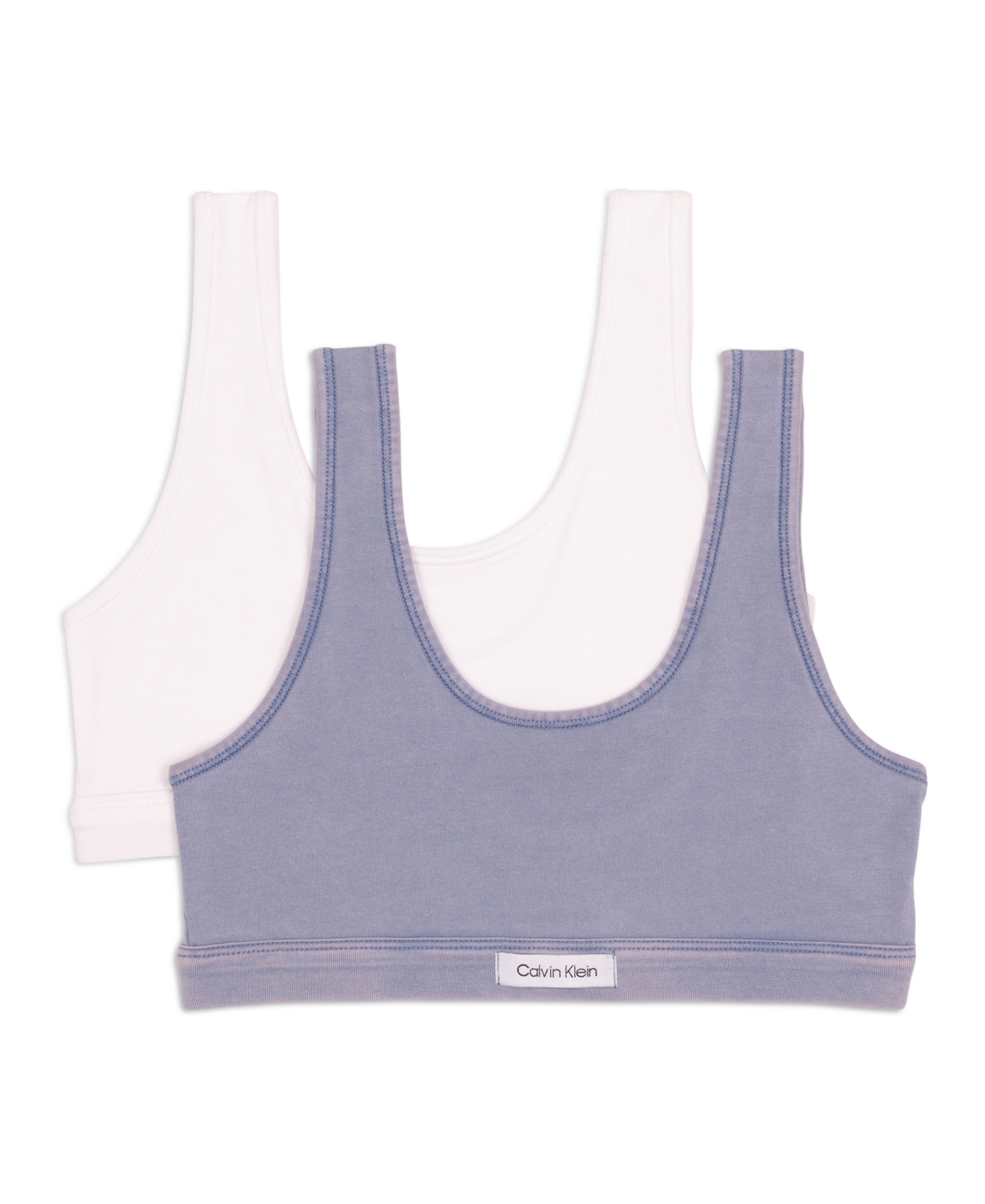 Click here for Calvin Klein Big Girls 2-Pack Full Coverage Bralet... prices