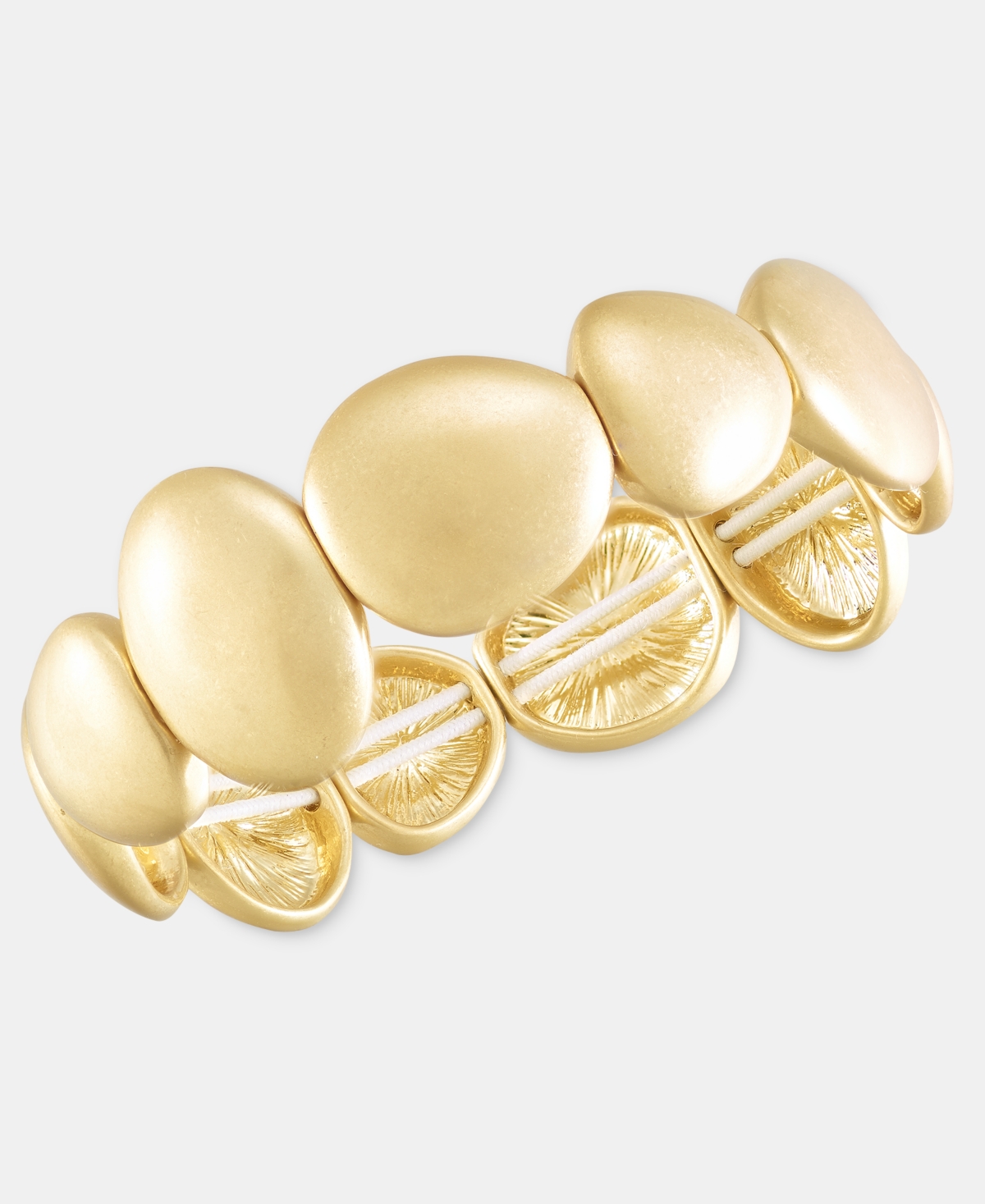 Click here for Style & Co Sculptural Beaded Stretch Bracelet  Mac... prices