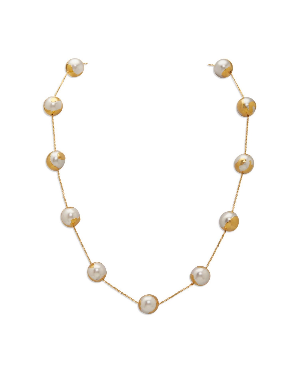 Click here for Dhwani Bansal Selene Necklace - 22k gold plated prices