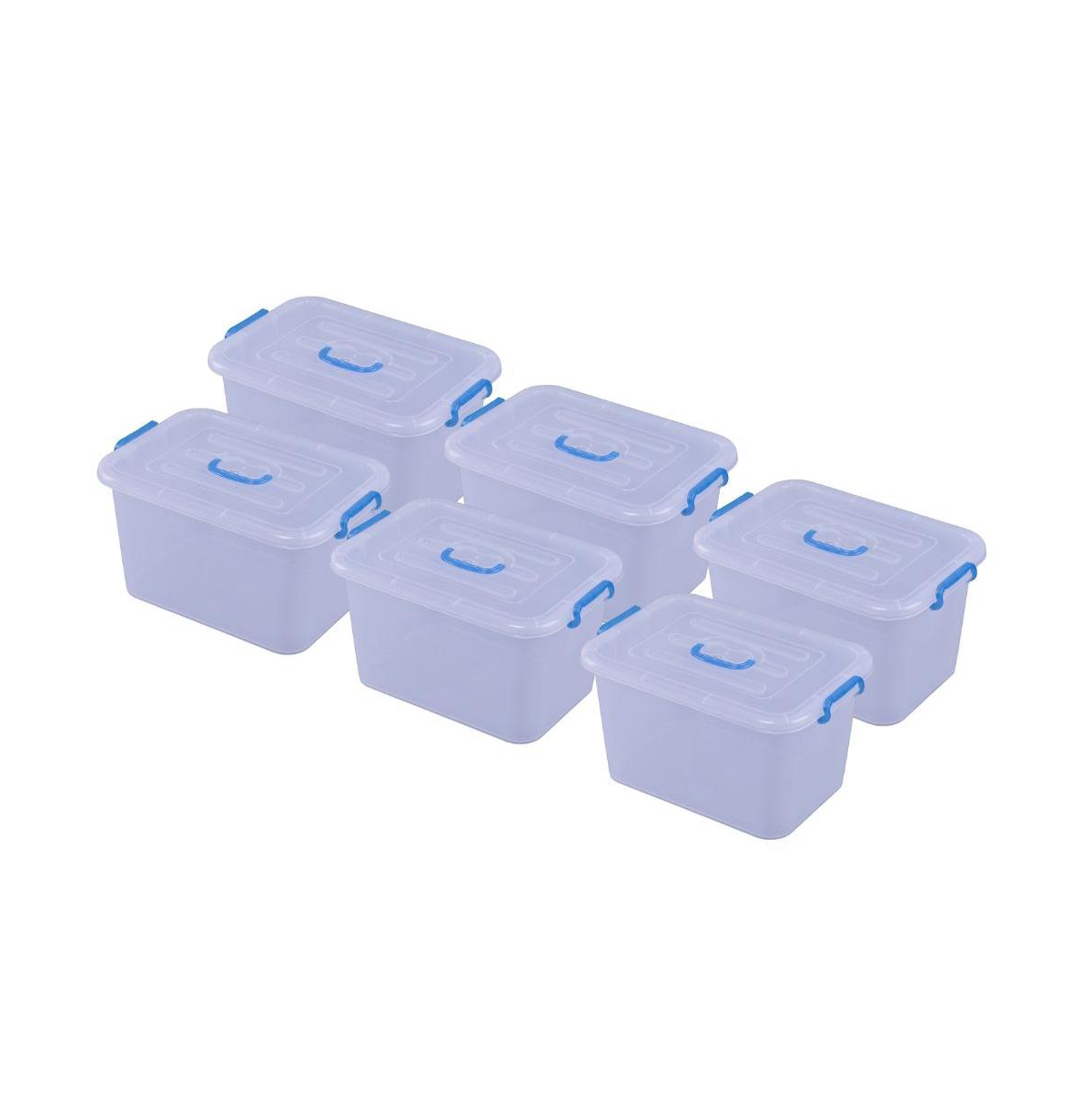 Click here for Basicwise Large Clear Storage Container With Lid a... prices