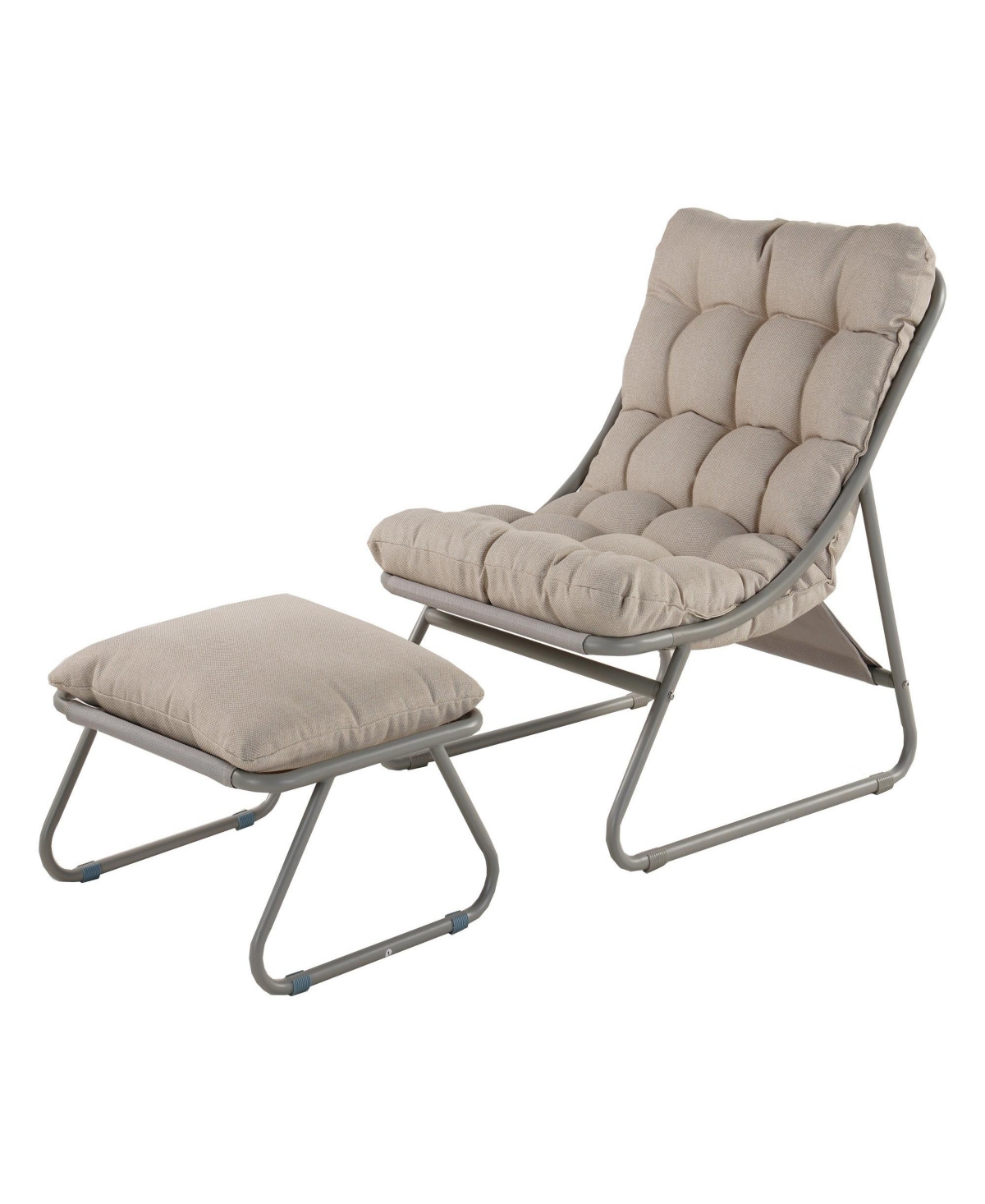 Click here for Mondawe 2-Piece All-Iron Removable Lounge Chair Se... prices