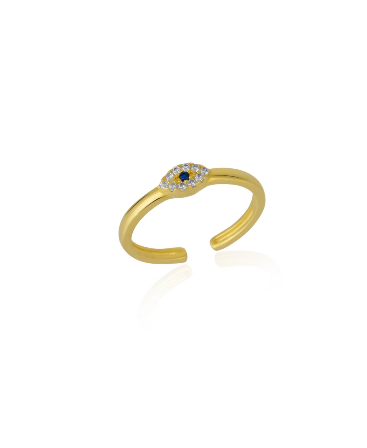 Click here for Spero London Eye Sterling Silver Adjustable Stacki... prices