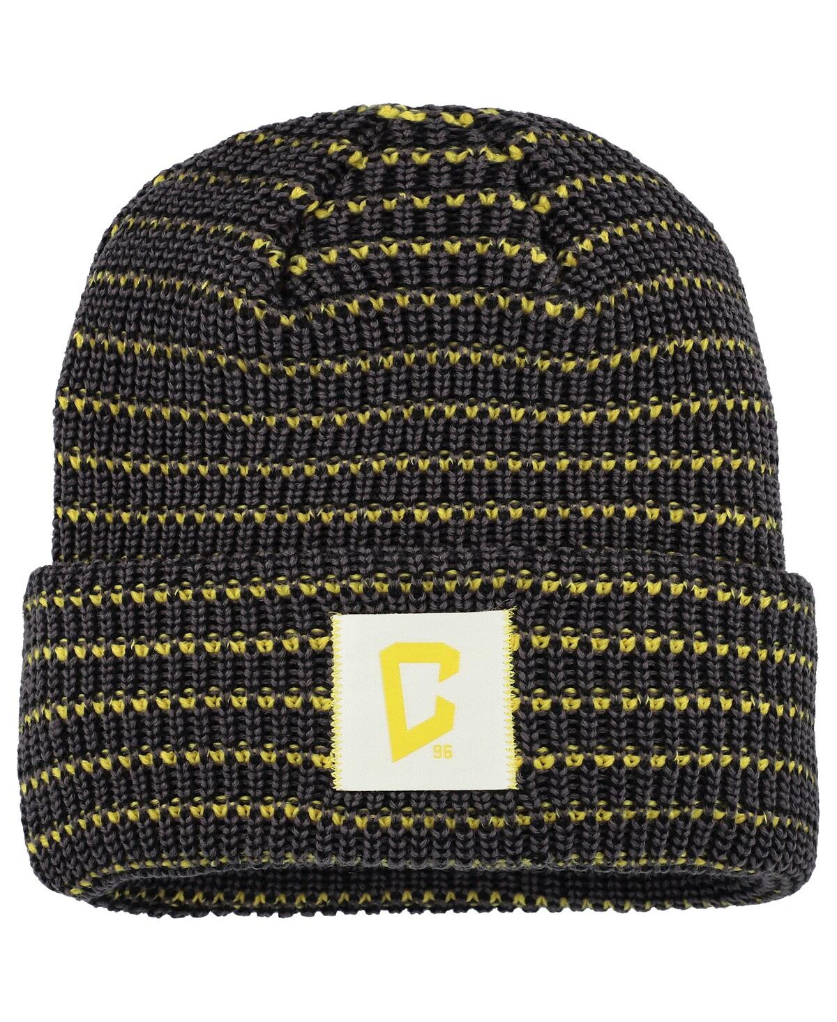 Click here for Fanatics Mens Black Columbus Crew Zig Zag Cuffed K... prices