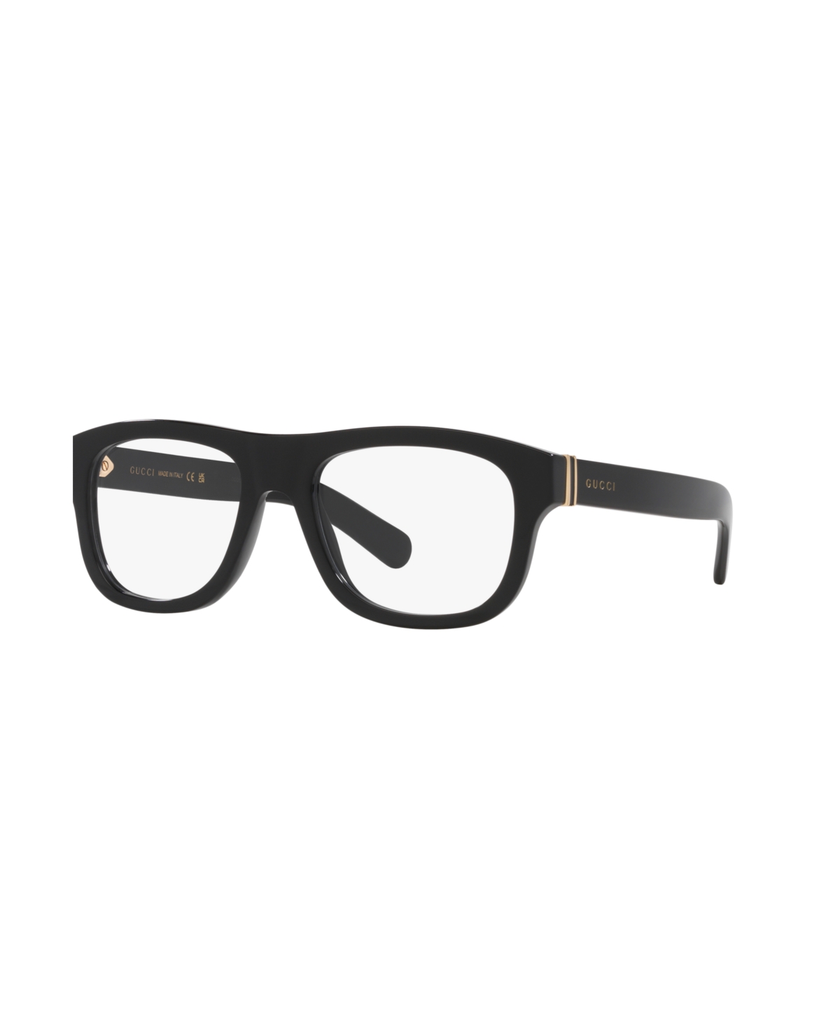 Click here for Gucci Man Round Plastic GG1509O Eyeglasses - Black prices