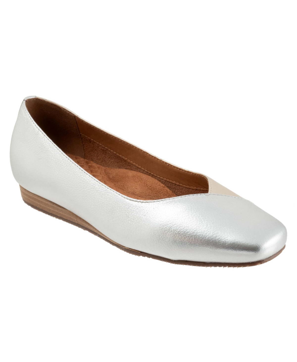 Click here for SoftWalk Vina Flat - Silver/champagne prices