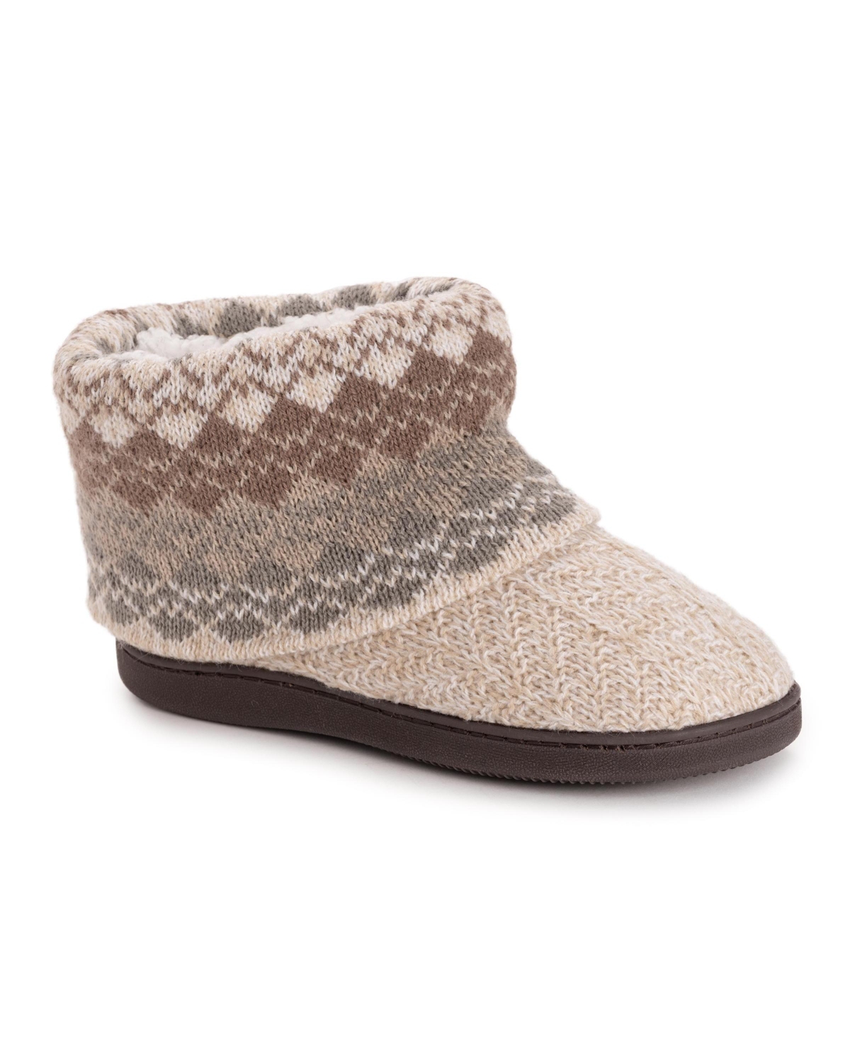Click here for Muk Luks Womens Rochelle Slipper - Tan prices