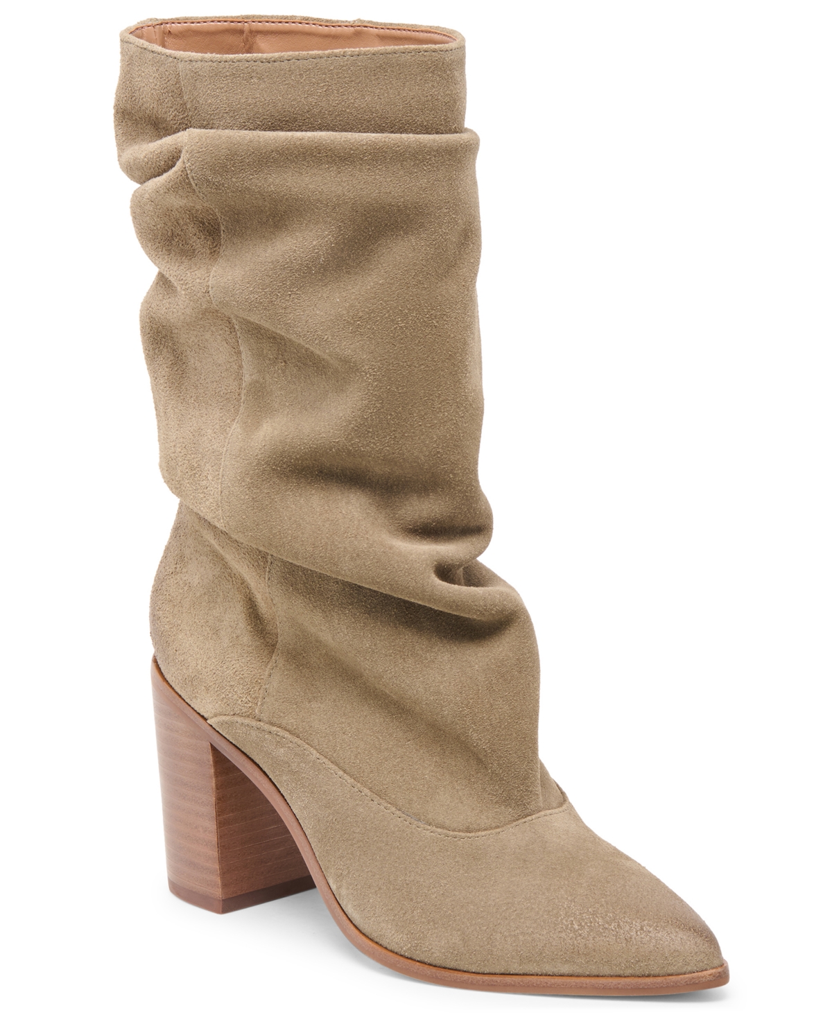 Click here for Dolce Vita Womens Talina Schrunchy Block Heel Boot... prices