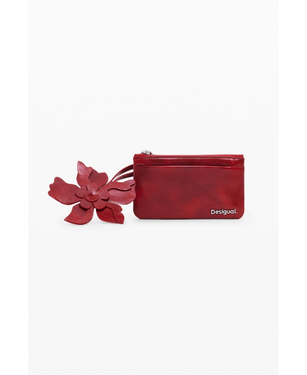 Click here for Desigual Womens Small shiny leather-effect cardhol... prices
