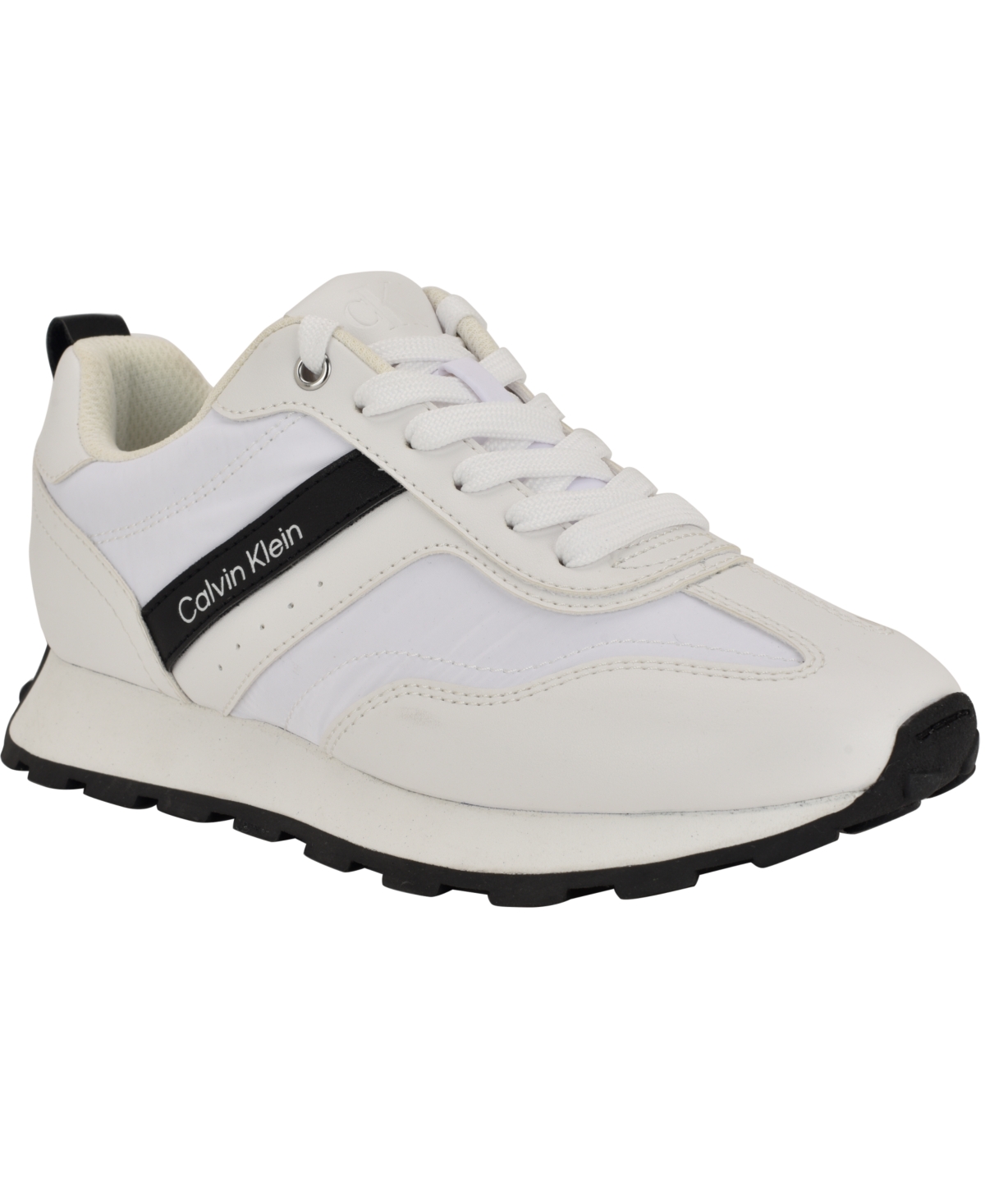 Click here for Calvin Klein Womens Tanja Retro Lace-Up Sneakers -... prices