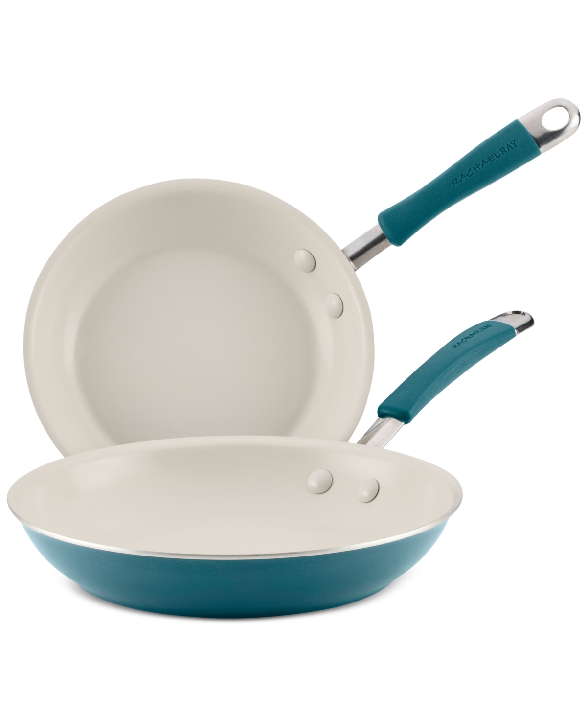 Click here for Rachael Ray Cucina Ceramic Nonstick 2-Pc. Skillet... prices