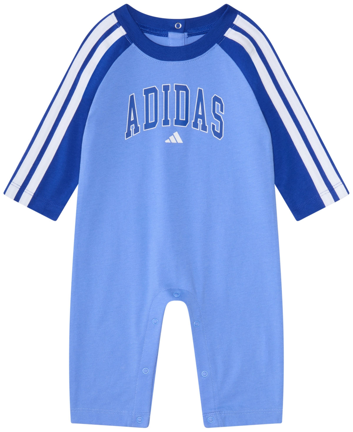 Click here for adidas Baby Boys Long Sleeve Graphic Coverall - Bl... prices
