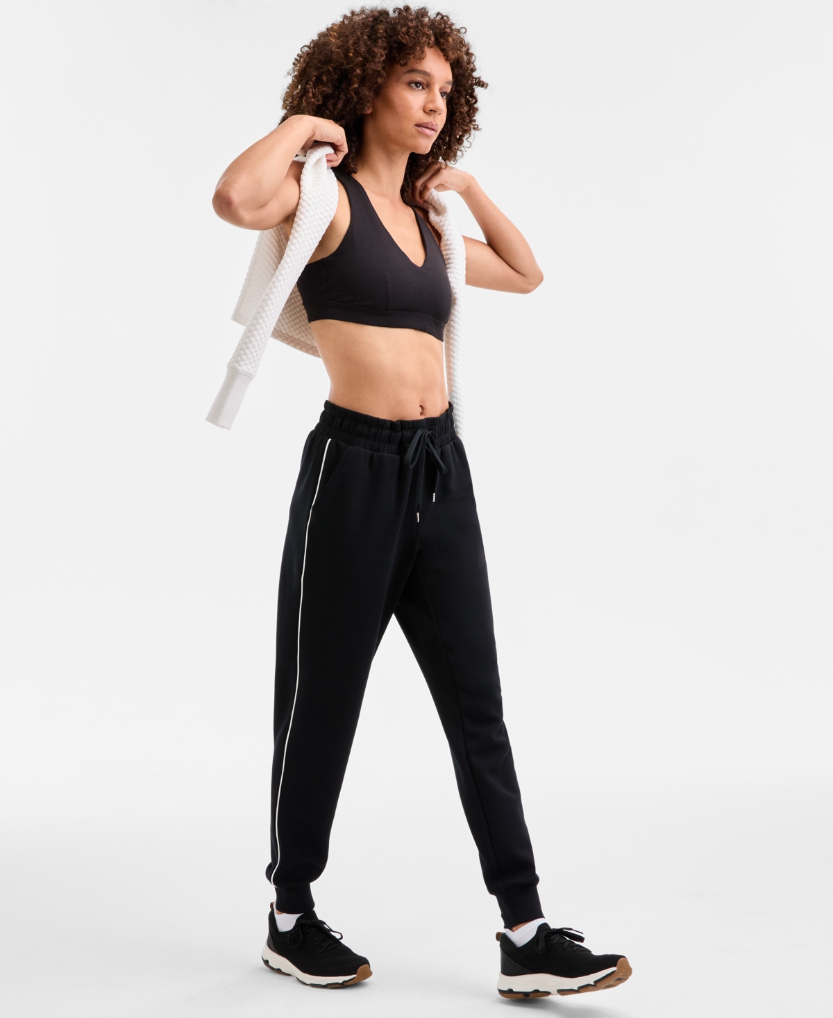 Click here for Id Ideology Womens Relaxed Butter Soft Joggers  Ma... prices