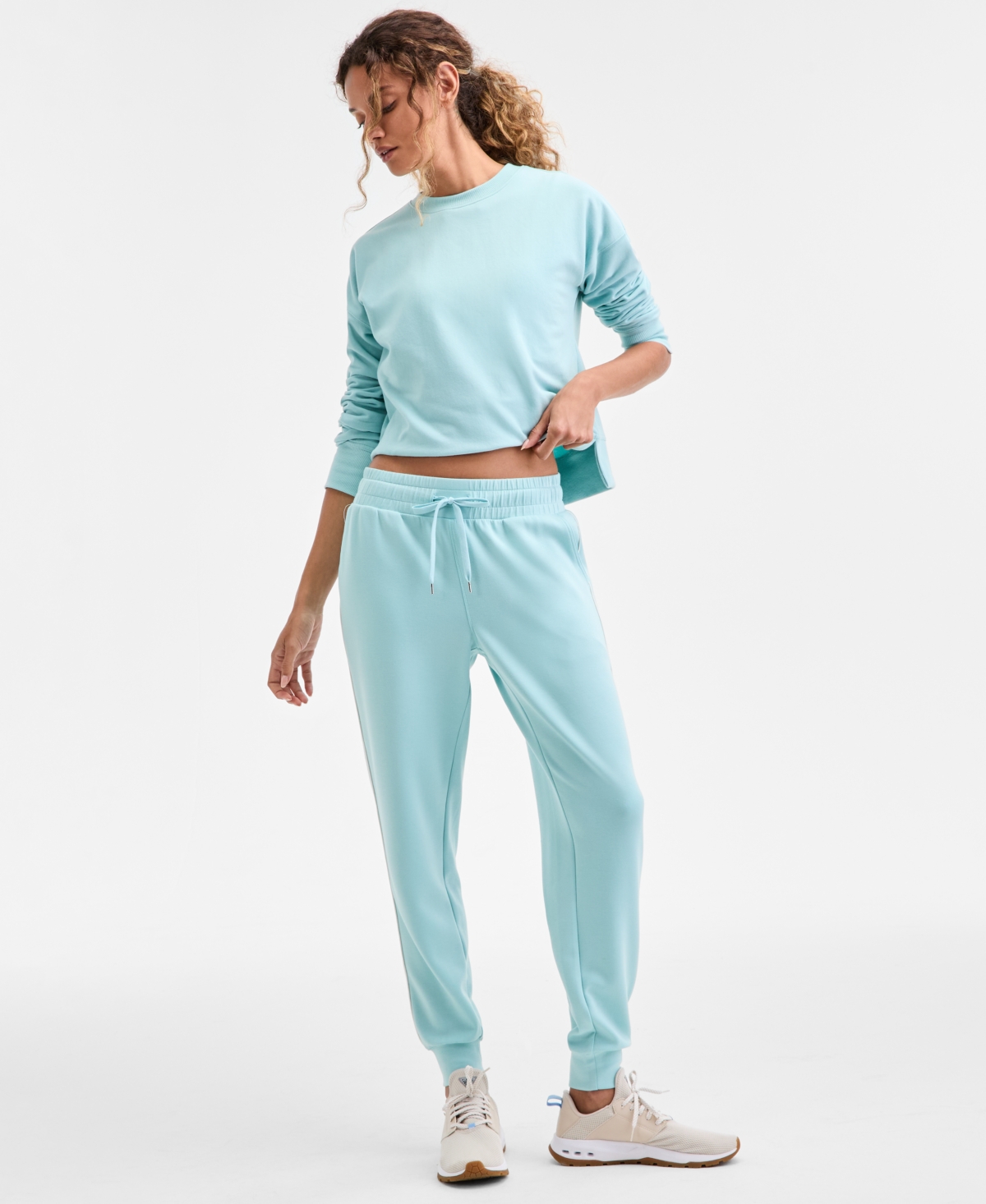 Click here for Id Ideology Womens Relaxed Butter Soft Joggers  Ma... prices