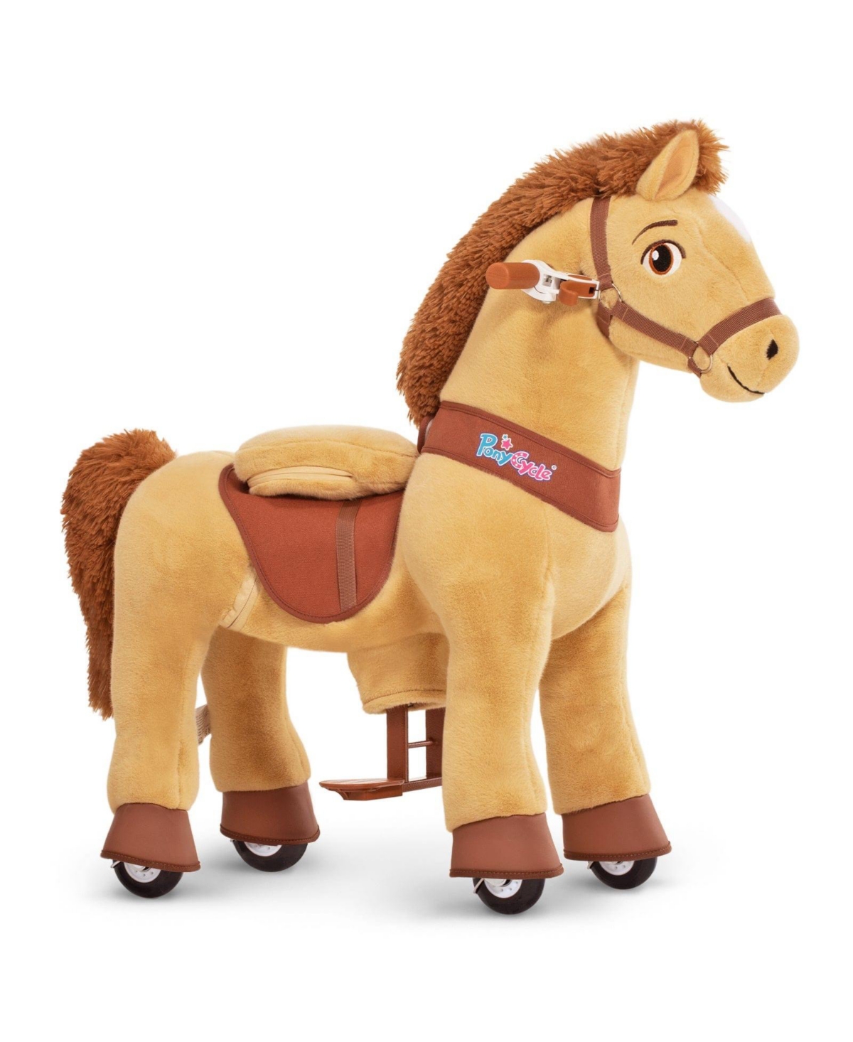 Click here for PonyCycle Ride-on Horse Light Brown Model E Size 3... prices