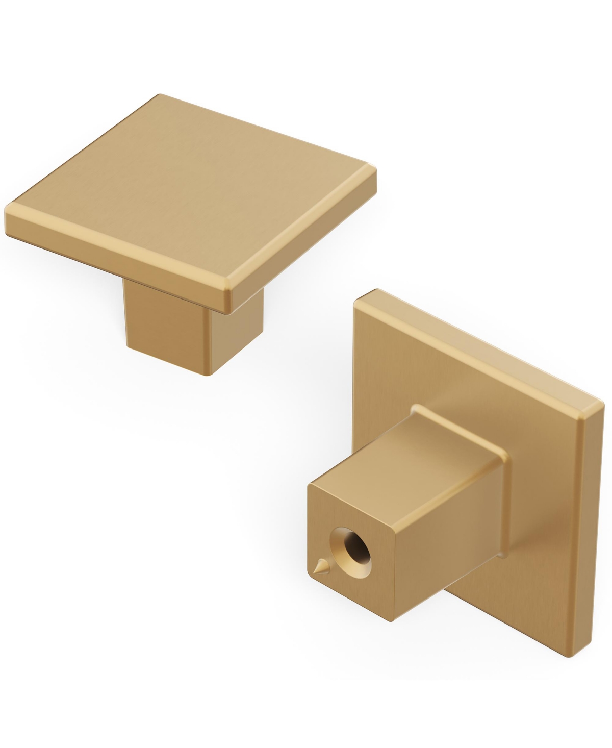 Click here for Heritage Designs Tempo: Square Knob 10pk - Brushed... prices