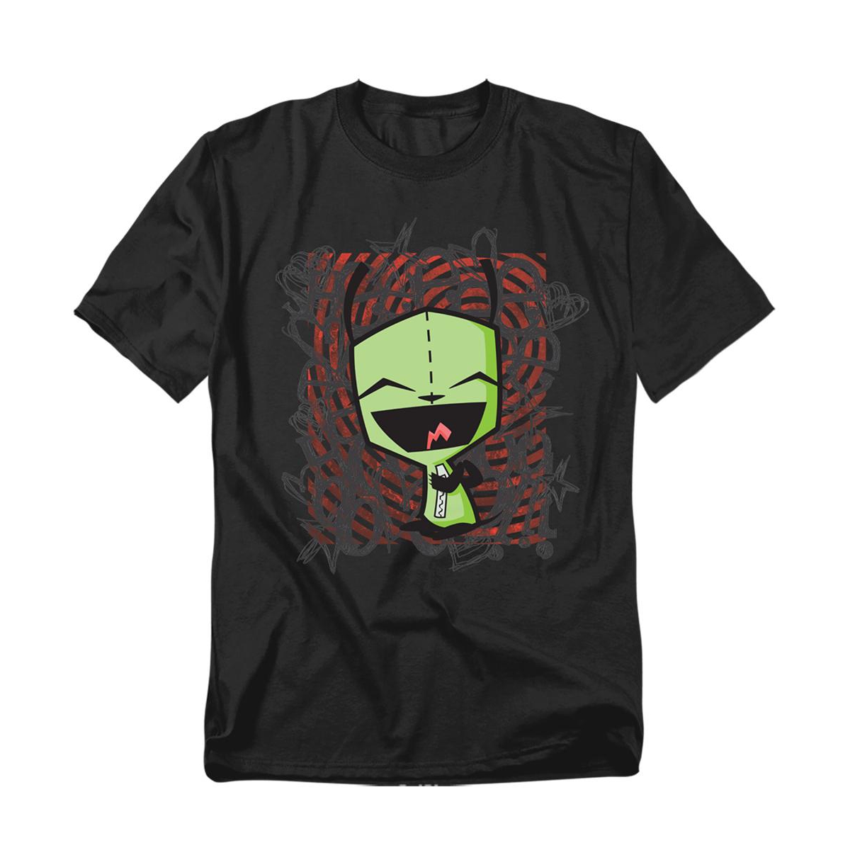Click here for Logovision Mens Invader Zim Happy Gir T-Shirt - Bl... prices