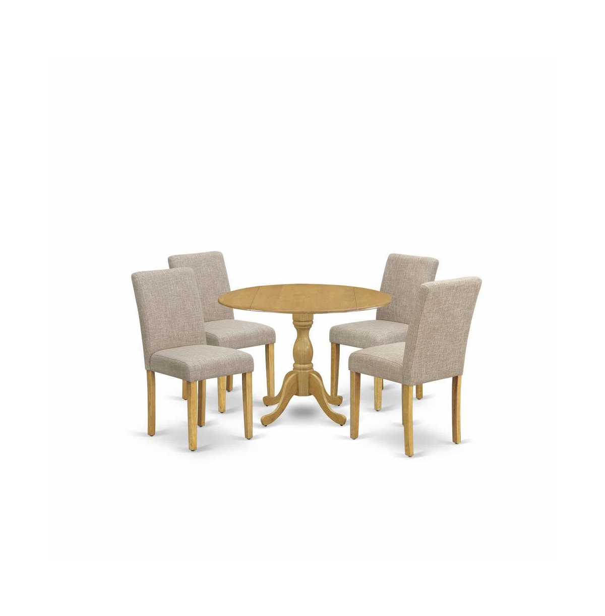 Click here for East West Furniture 5 Piece Dining Room Table Set... prices