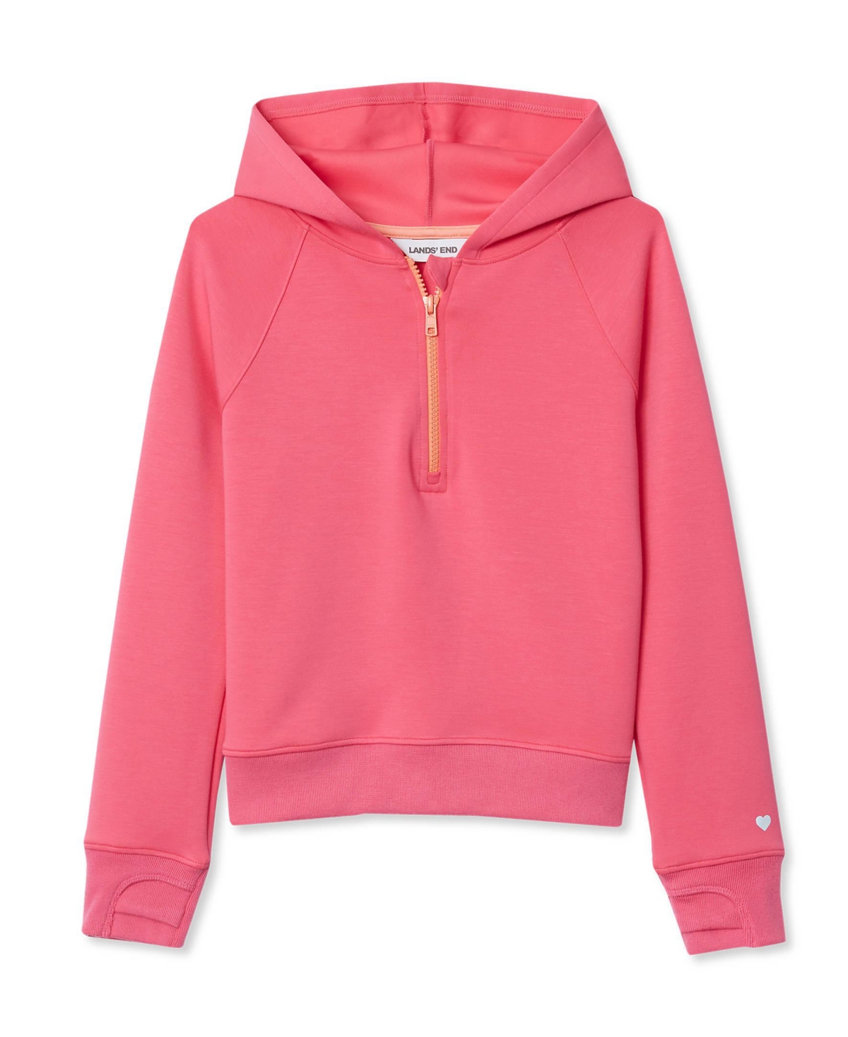 Click here for Lands End Girls Plus Active Quarter Zip Sweatshirt... prices