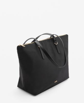 Mango Women's Nylon Shopper Bag - Macy's