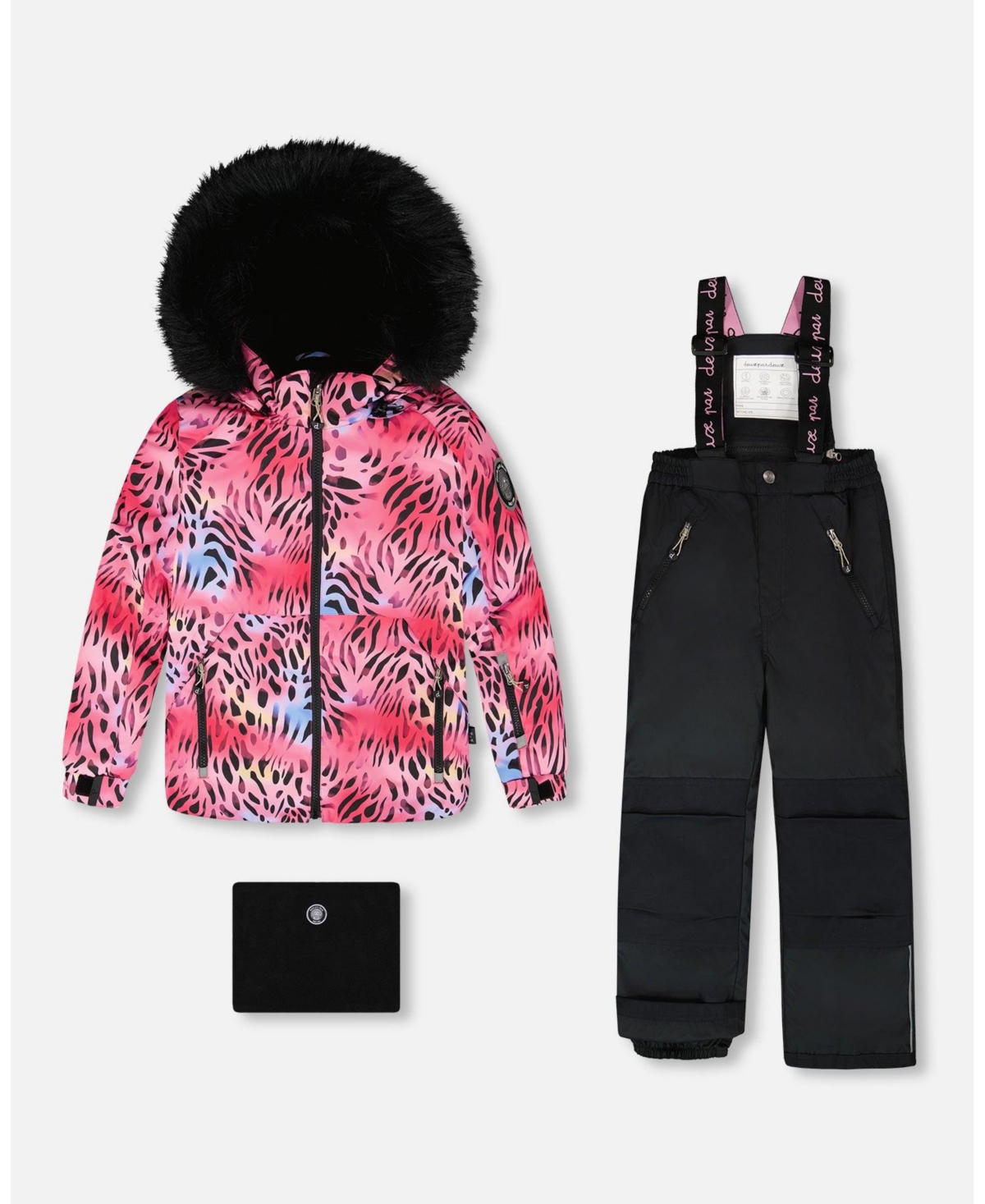 Click here for Deux par Deux Girl Two-Piece Play Snowsuit with Mu... prices