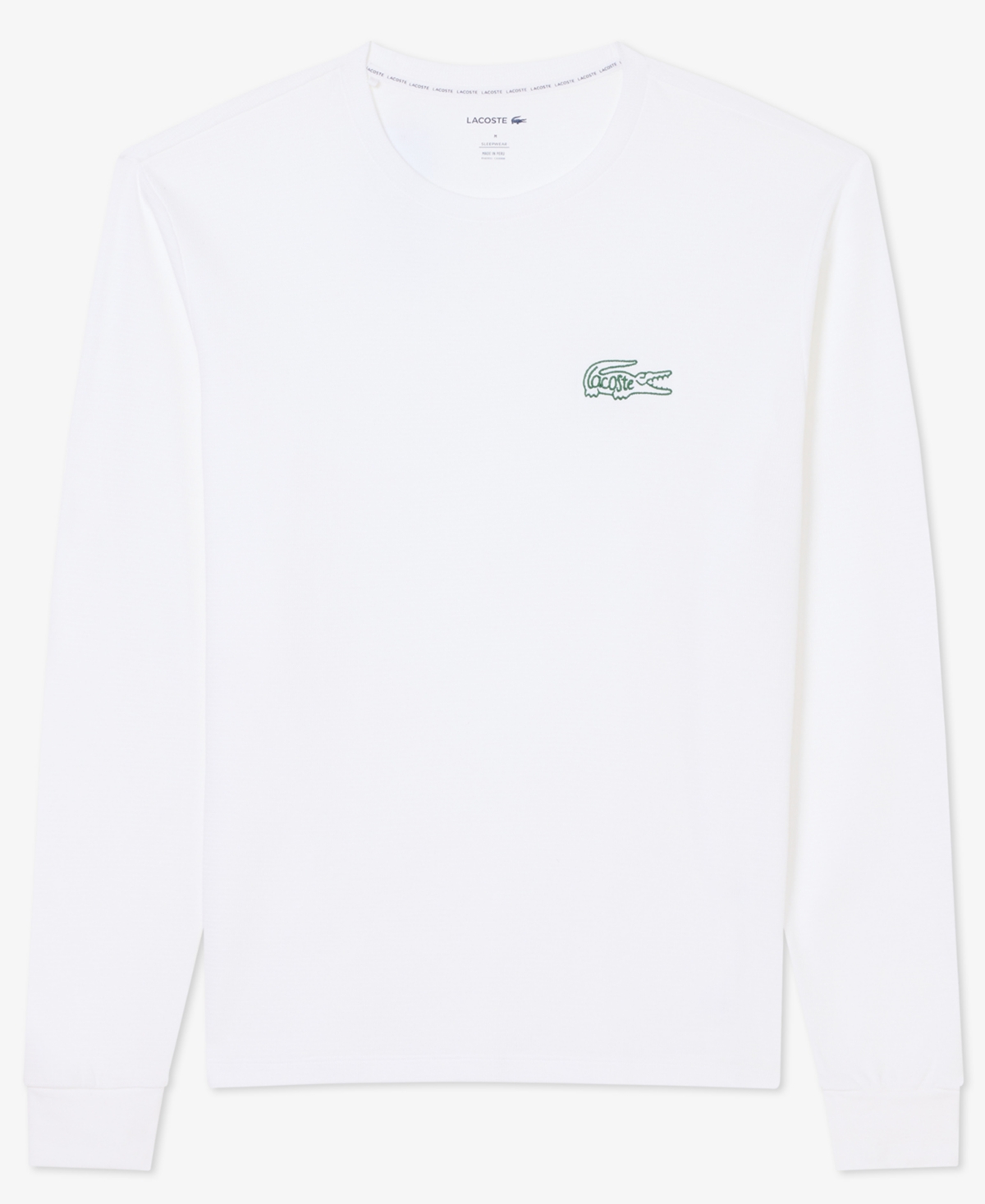 Click here for Lacoste Mens Small Croc Thermal Long Sleeve T-Shir... prices