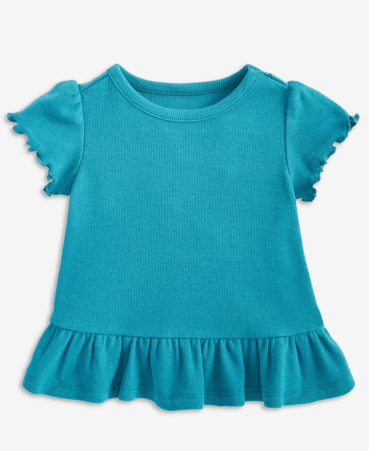 Click here for First Impressions Baby Girls Short-Sleeve Solid Ri... prices