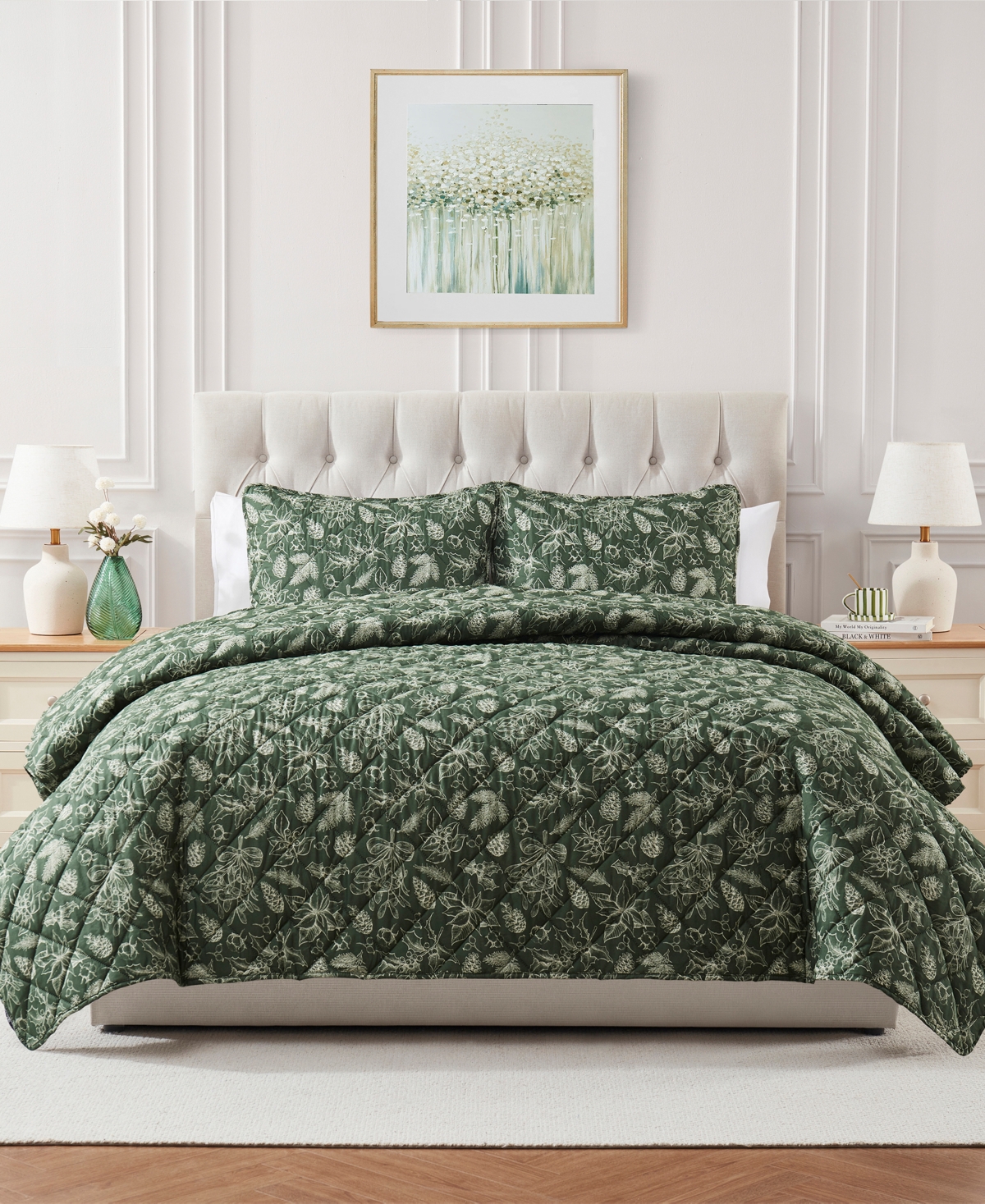 Click here for Seventh Studio Merry Botanical-Print Pinsonic Micr... prices