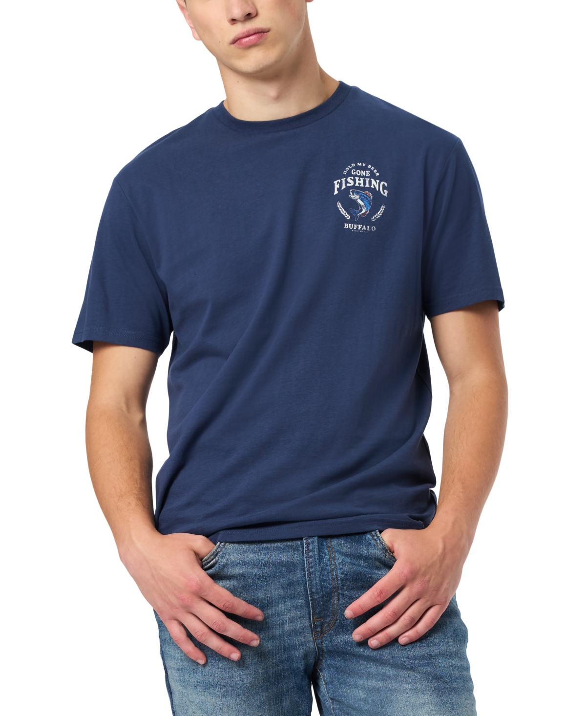 Click here for Buffalo David Bitton Mens Tiernan Crewneck Graphic... prices