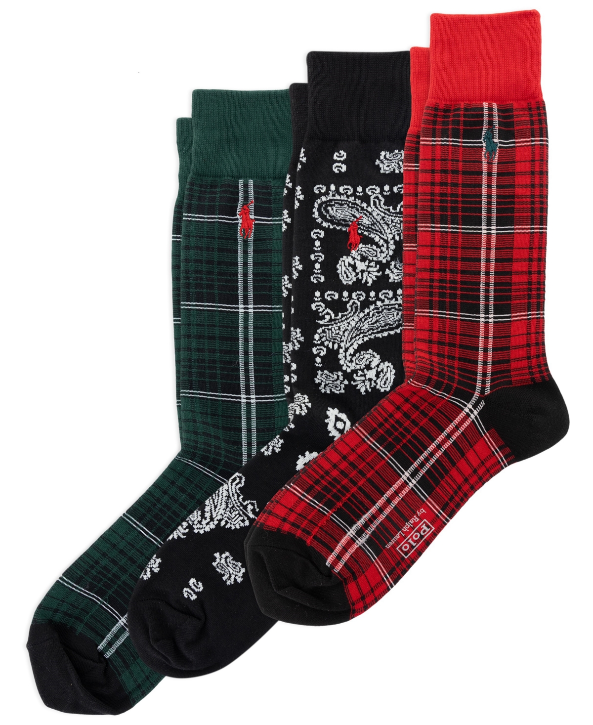 Click here for Polo Ralph Lauren Mens 3-Pack Chopped Bandana And... prices