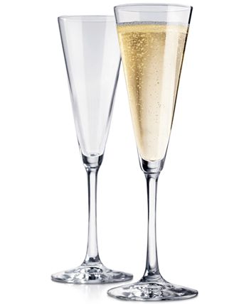 Libbey Trumpet Flutes Set of 6 - Macy's