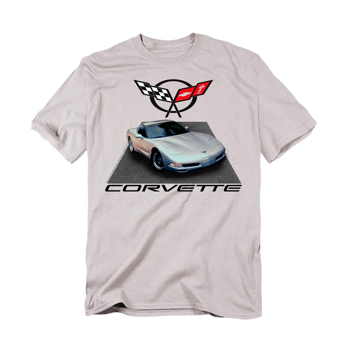 Click here for Logovision Mens Chevrolet Silver 01 Vette T-Shirt... prices