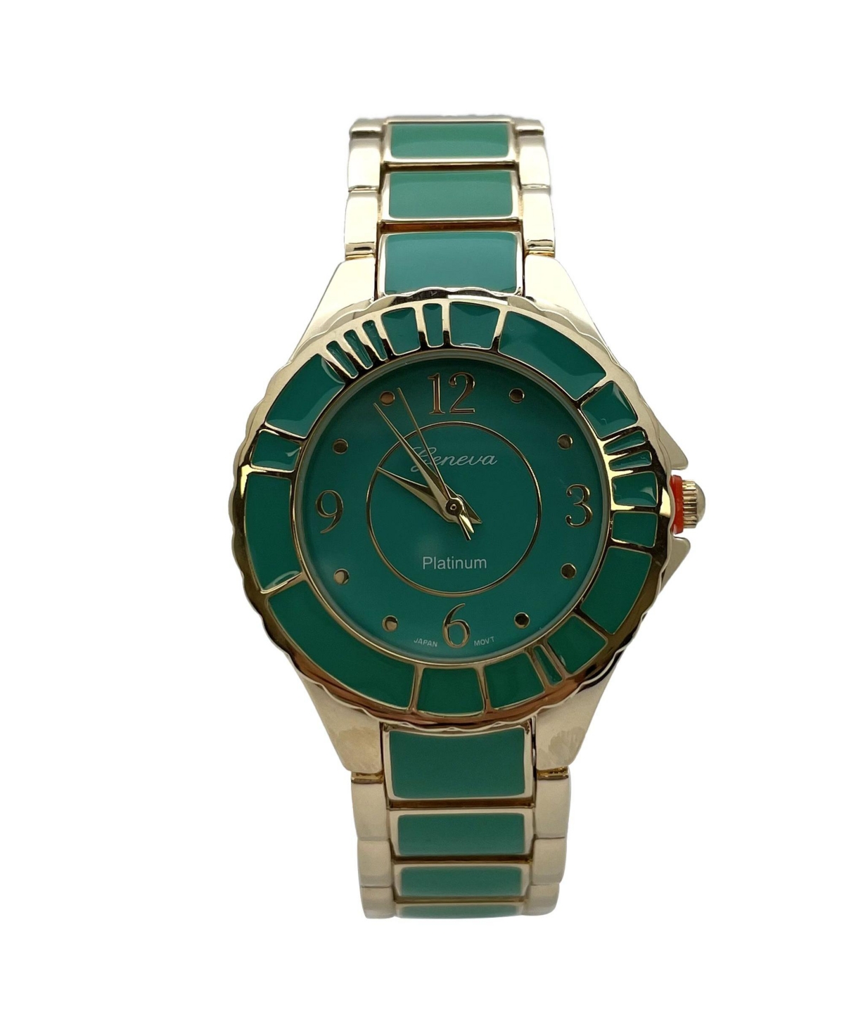 Click here for Olivia Pratt Green Two Tone Colorful Gold Women Wa... prices