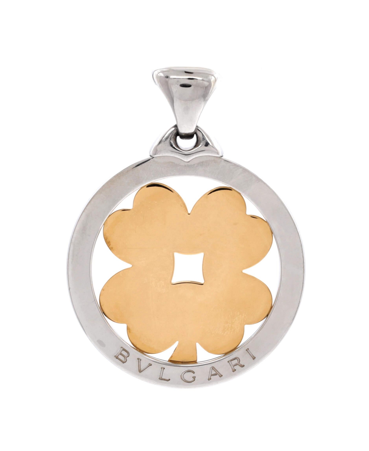 Click here for Pre-Owned Bvlgari Tondo Clover Pendant - 18k yello... prices