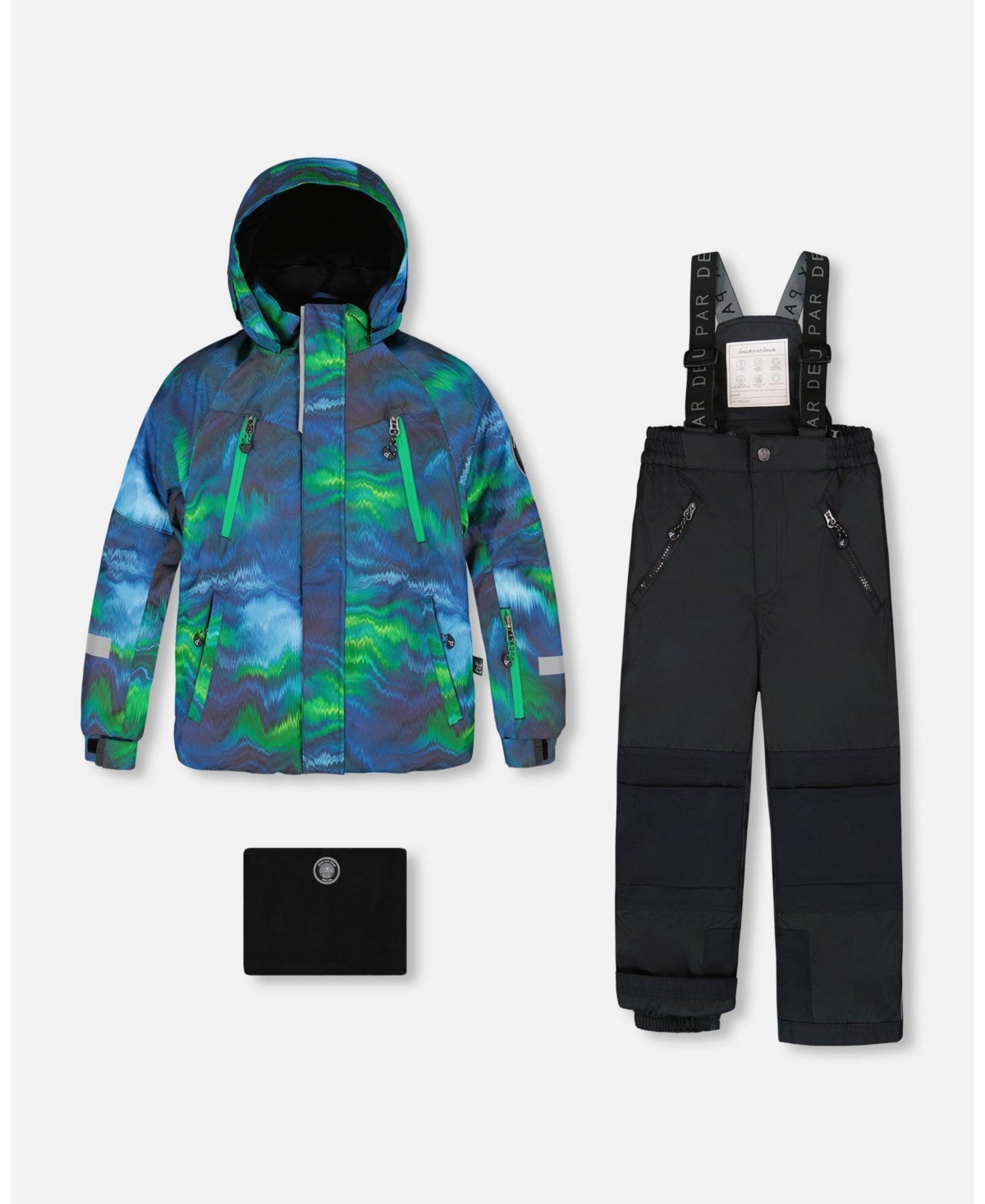 Click here for Deux par Deux Boy Two-Piece Play Snowsuit with Pri... prices