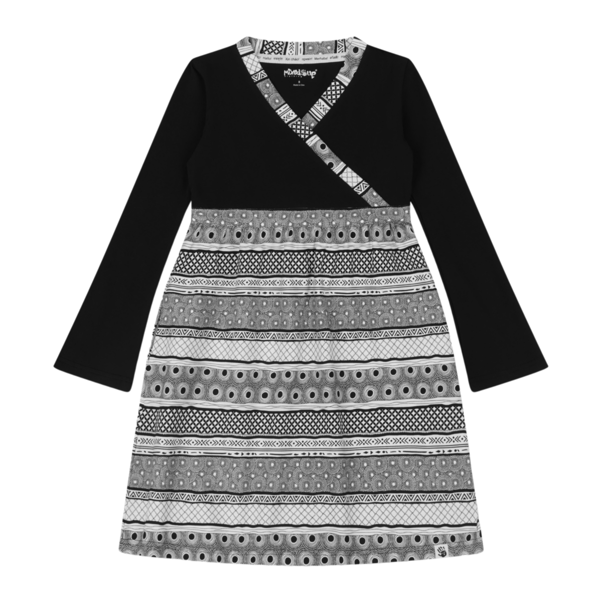 Click here for Mixed Up Clothing Baby Henna Stripe Dress - Henna... prices
