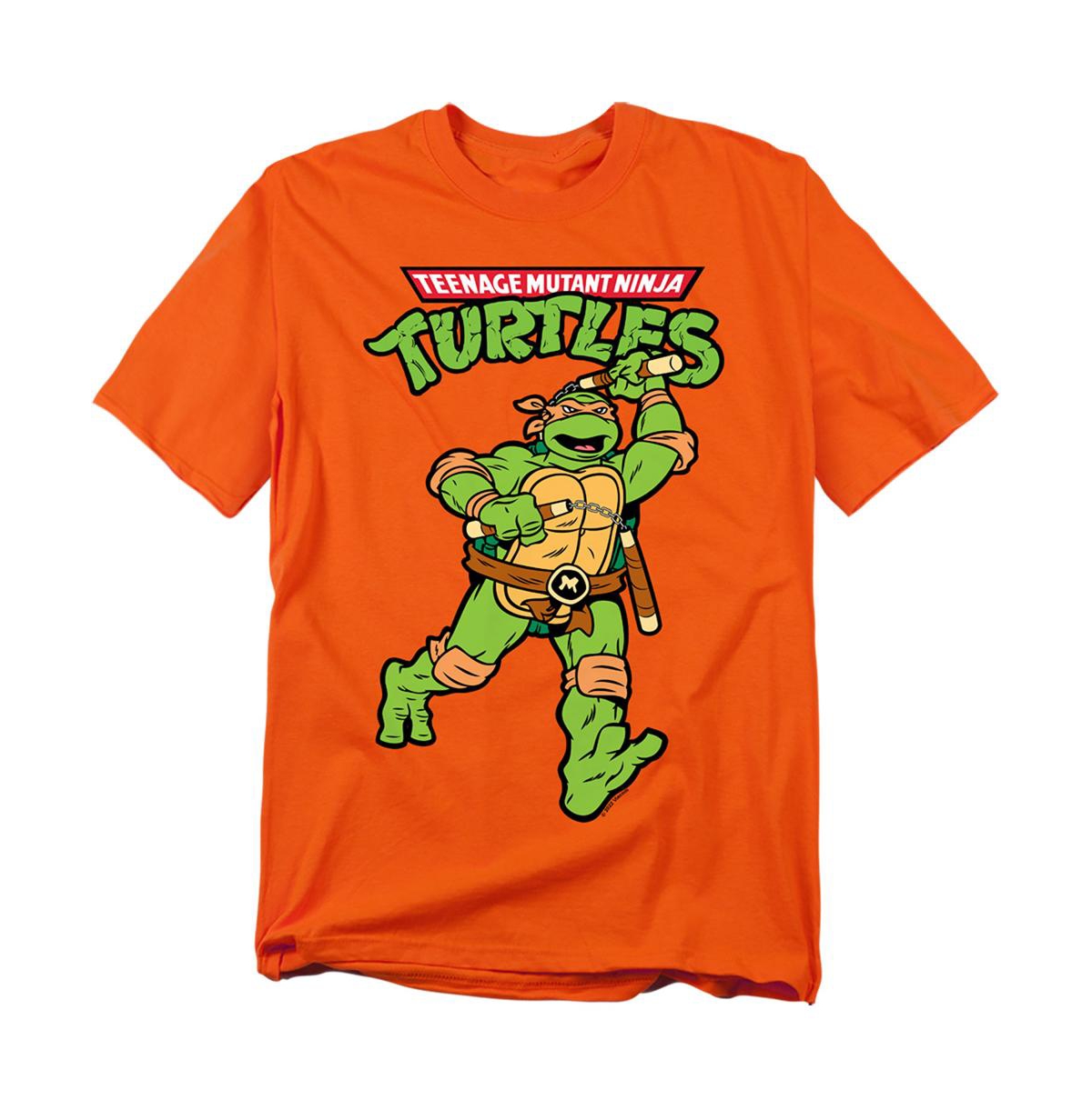 Click here for Logovision Mens Tmnt Retro Mikey T-Shirt - Orange prices