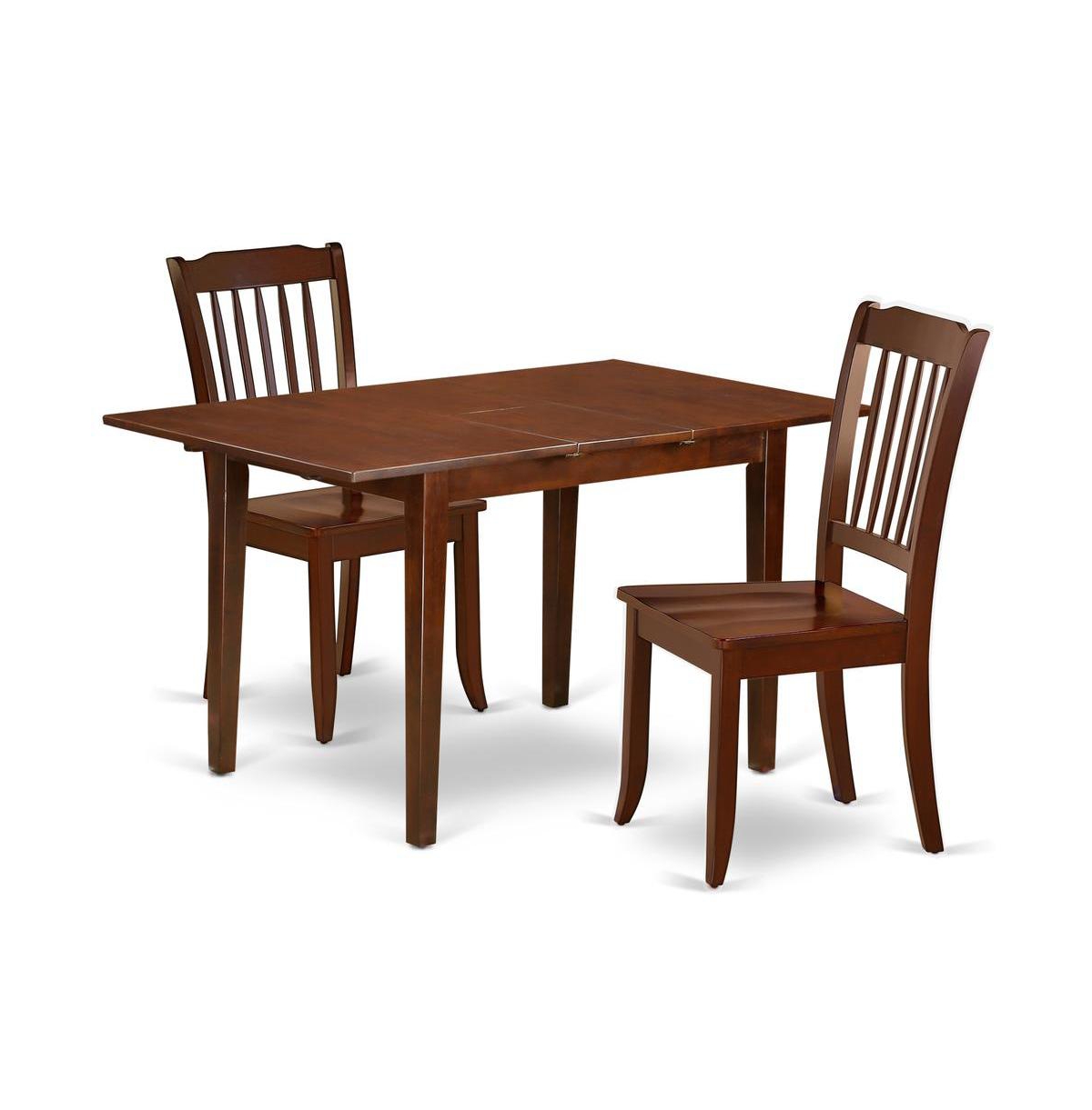 Click here for East West Furniture Dining Room Set Mahogany - Mah... prices